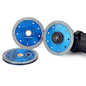 Supper Thin Diamond Tile Blade Porcelain Saw Blade for Cutting Porcelain Tile Granite Marbles (4.5"-5pcs/box)