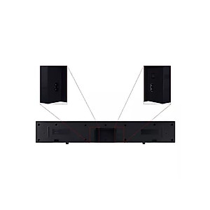 SAMSUNG 2.0Ch Soundbar with Built-in Woofer - Black HW-C400