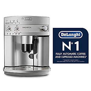 De'Longhi ESAM3300 Magnifica Super Automatic Espresso & Coffee Machine, Silver