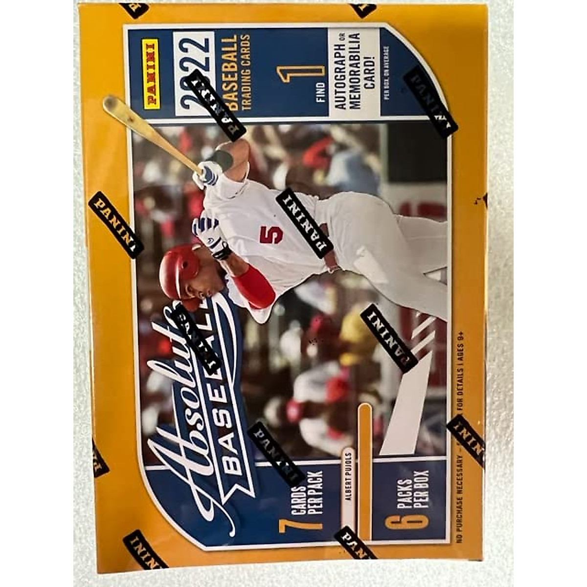 2022 Panini Absolute Baseball Value Blaster Box - 1 Auto or Relic Per Box - 42 Trading Cards