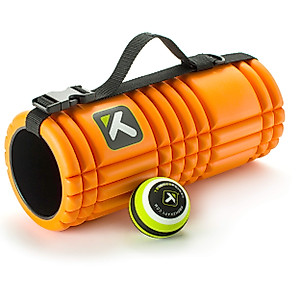 TRIGGERPOINT PERFORMANCE THERAPY Mobility Kit with GRID Foam Roller, MB1 Massage Ball, and GRID Strap