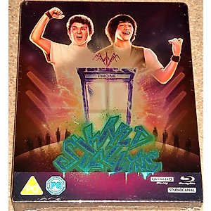 FALUBS Audio Broadcast BILL AND TED`s EXCELLENT ADVENTURE 4K UHD LIMITED EDITION STEELBOOK/IMPORT/INCLUDES BLU RAY…