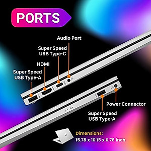 HP Touchscreen Laptop, 17.3" HD+ Touchscreen Display, AMD Ryzen 5 7530U Processor (Beats i7-1165G7, 6 Cores, 12 Threads), 32GB RAM - 1TB SSD, w/Stylus, Wi-Fi 6, Webcam, HDMI, Windows 11 Home, Silver