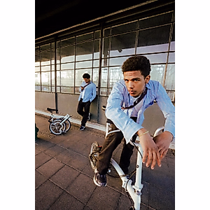 Brompton A Line 3 Speed Folding Bike (White)