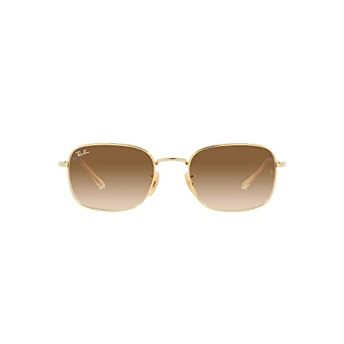 Ray-Ban RB3706 Square Sunglasses, Gold/Gradient Brown, 54 mm