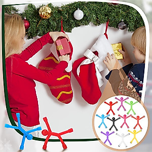 40 Pcs Magnet Mini Man Fridge Magnets Cute Rubber Men Refrigerator Magnet Set Colorful Flexible Humanoid Magnets Magnetic Toy Characters Fidget Toy for Art Crafts Fun Office