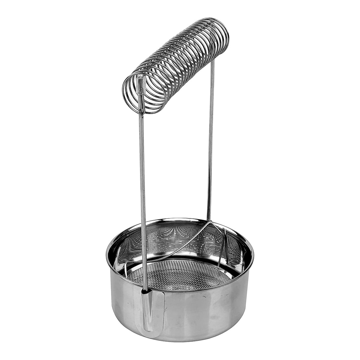 Paint Brush Holder, Stainless Steel Paint Brush Cleaner Detachable Brush Washer Portable Pen Case for Student Art School