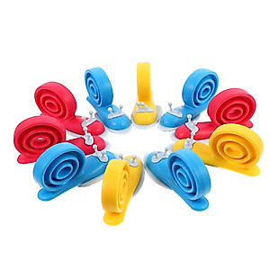 IMIKEYA 10 Pc Door Stoppers, Rubber Door Stopper Kids Door Safety Finger Trap Stoppers Protector Guard Pads in Kids Bedroom Door Edge Safety Bumpers