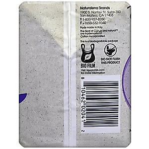 Veeda Ultra Thin Super Absorbent Day Pads Are Always Chlorine Pesticide Dye and Fragrance Free Natural Cotton Sanitary Napkins, 14 Count (Pack of 3)