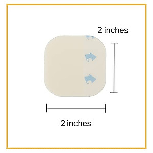McKesson Hydrocolloid Dressing, Sterile, Thin, 2 in x 2 in, 20 Count, 1 Pack