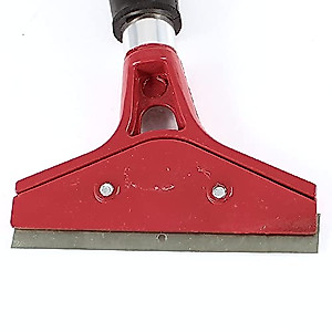 uxcell Car Window Cleaner Anti-Slide Handle Metal Blade Ice Snow Scraper