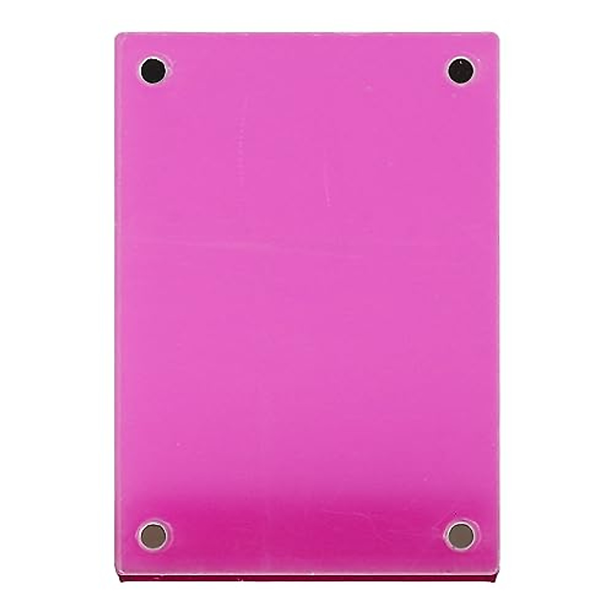 Slanted Back Photo Frame, Self Standing Photo Frame Durable Wide Application for Business Cards for Livingroom (Purple)