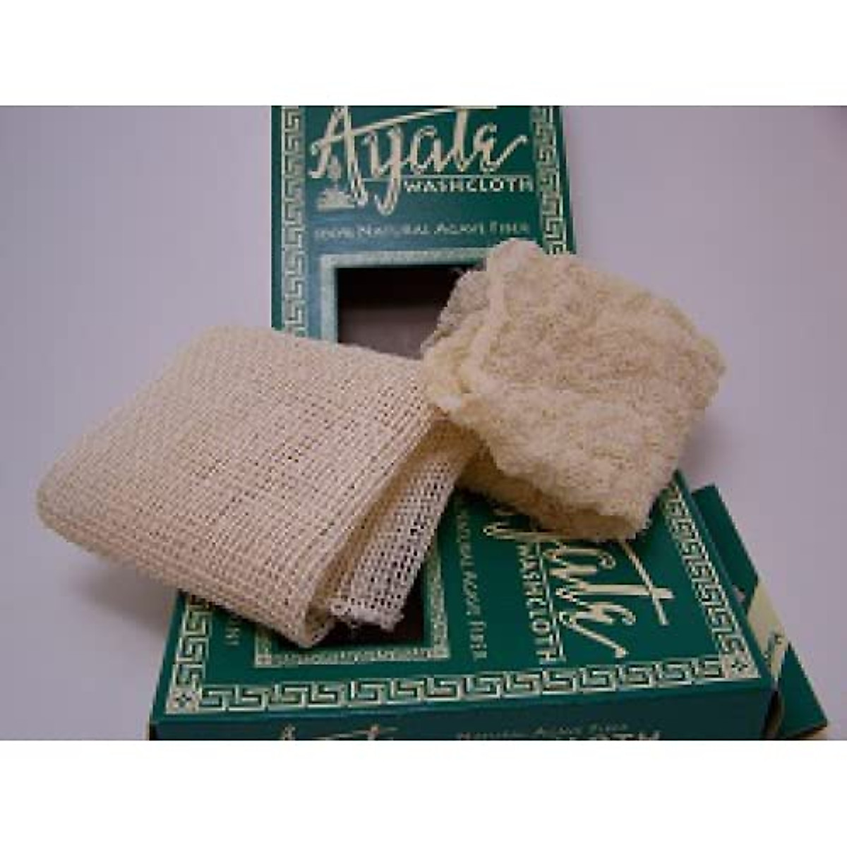 Ayate Washcloth, Exfoliating Washcloth for Face & Body, Wash Cloth for Shower, Body Loofah Alternative, Scrub Towel, Resists Mold, Made from Agave Fiber (Pack of 6)