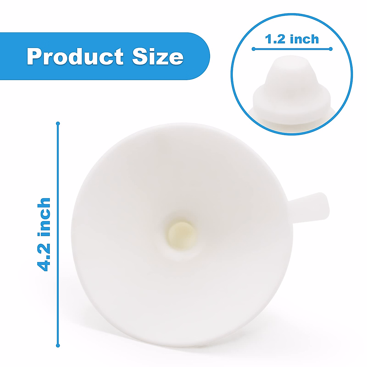 Replacement Step Cups for Innovaplas Above Ground Swimming Pool Steps-4 Pack