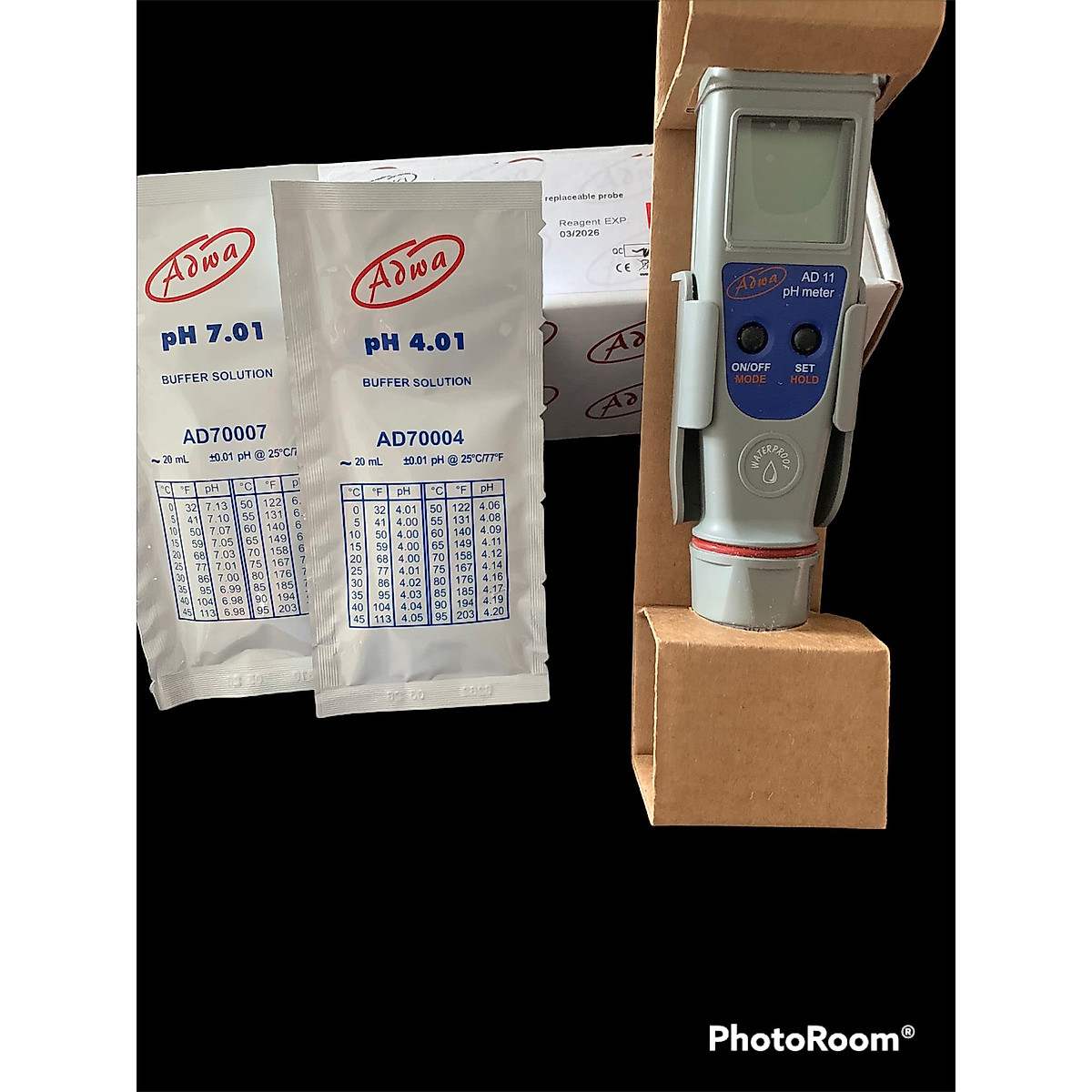 ADWA AD11 Waterproof Pocket pH and Temperature Meter