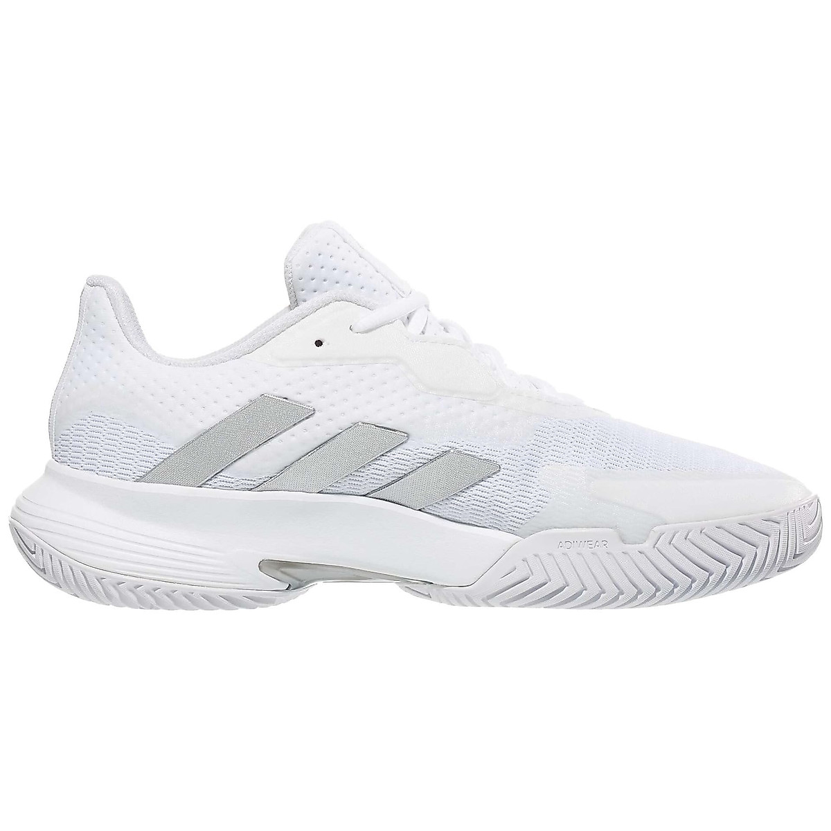 adidas Court Jam Control Footwear White/Silver Metallic/Grey One 9.5 B (M)