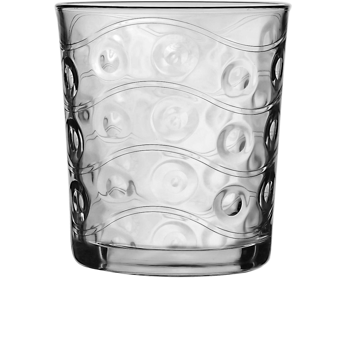 Circleware Cosmo Huge 16-Piece Glassware Set of Highball Tumbler Drinking Glasses and Whiskey Cups for Water, Beer, Juice, Ice Tea Beverages, 8-15.75 oz & 8-12.5 oz, Parade