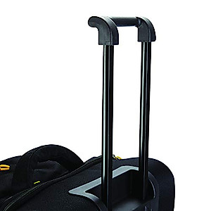 TPRC Sierra Madre II Upright Rolling Duffel Bag, Black/Gray, 36-Inch