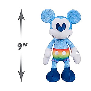 Just Play Disney Standard Pride Small Plush – Mickey Mouse, Kids Toys for Ages 2 Up, Amazon Exclusive