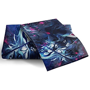 AKARDO Fate Grail War Anime Duvet Cover Soft 3D Printed Bedding Set with Comforter Cover 3 Piece Set Includes 2 Pillowcases and 1 Duvet Cover Machine Washable (12,Twin (68"x86"))