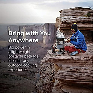 EcoZoom Rocket Stove Heavy Duty Portable Camp Stove for Outdoor Cooking, Versa Dual-Fuel (Wood & Charcoal)