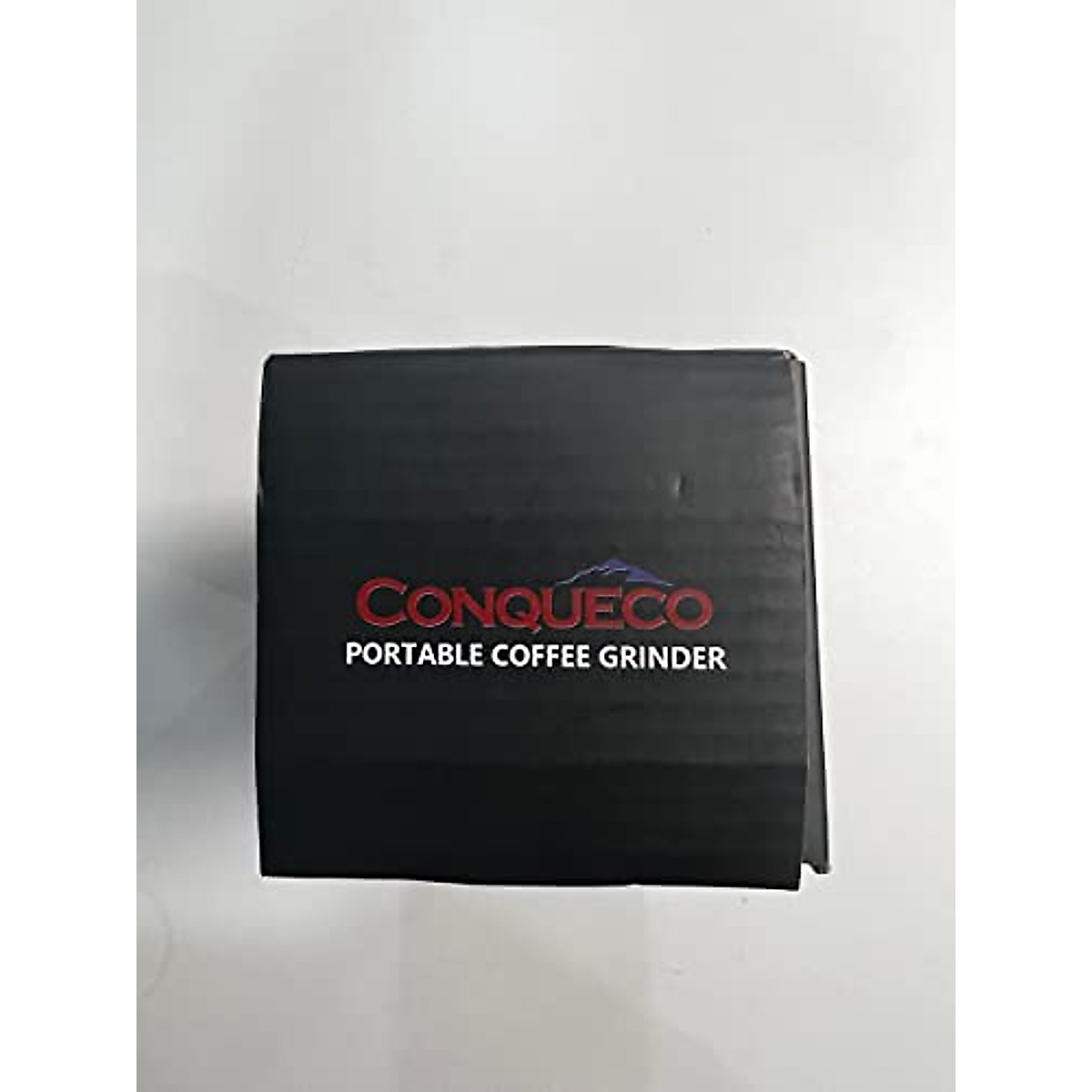 Portable Electric Burr Coffee Grinder: CONQUECO Small Coffee Bean Grinding Machine - Rechargeable Stainless Conical Burr Grinders with Multiple Grind Settings, 20g (with Brush)