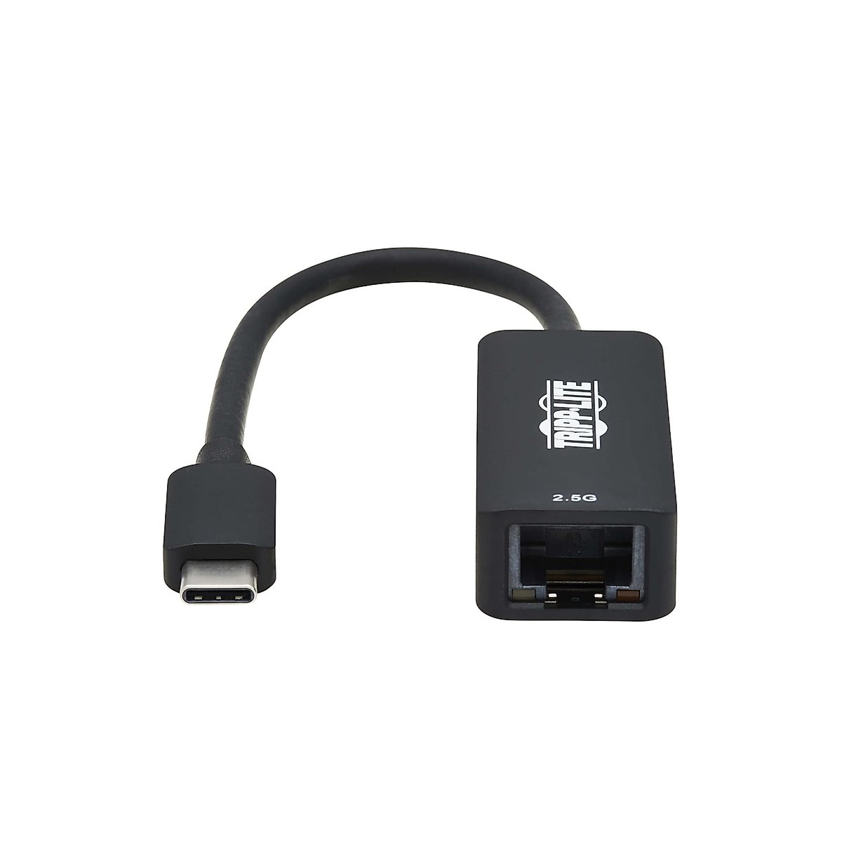 Tripp Lite USB-C to RJ45 Gigabit Ethernet Network Adapter Up to 2.5 Gigabits Per Second Network Speed - Windows, macOS, Chrome & Linux Widely Compatible - USB 3.2 Gen 1, 3-Year Warranty (U436-06N-2P5)