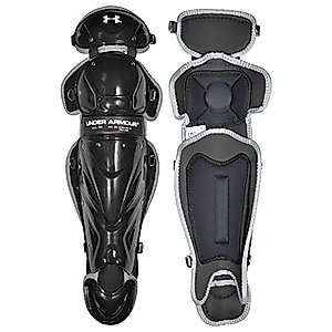Under Armour Baseball UA Victory Series/Leg Guards/Youth/Ages 7-9/11.5" Black UALG-YVSBK