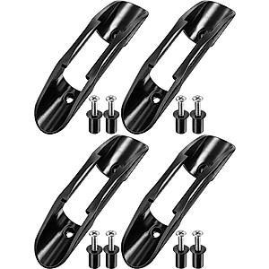 Norme Kayak Paddle Holder Clip Kayak Paddle Clips with Hardware Universal Compatible with Perception Kayaks, Emotion Kayaks, Lifetime Kayaks, Pelican Kayaks, Malibu Kayaks, Vibe Kayaks(4 Pack)