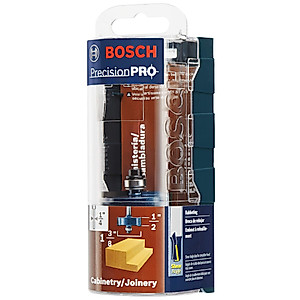 BOSCH 85614MC 1/2 In. x 1/2 In. Carbide-Tipped Rabbeting Router Bit