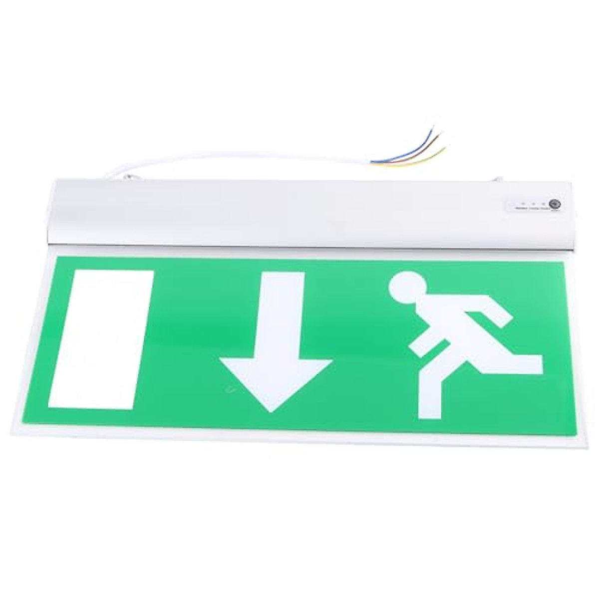 Acrylic LED Emergency Exit Lighting Sign Safety Evacuation Indicator Light for Mall Hotel Hospital Station 110‑220V