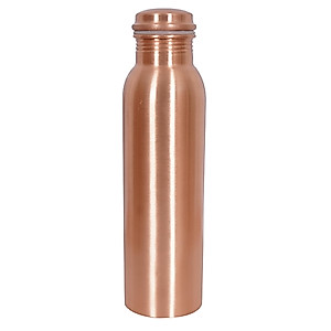 AUNERCART Pure Copper Water Bottle 32 oz Pitcher Sport Fitness Yoga Leak Proof Vessel Yoga Gym Sports Bottle
