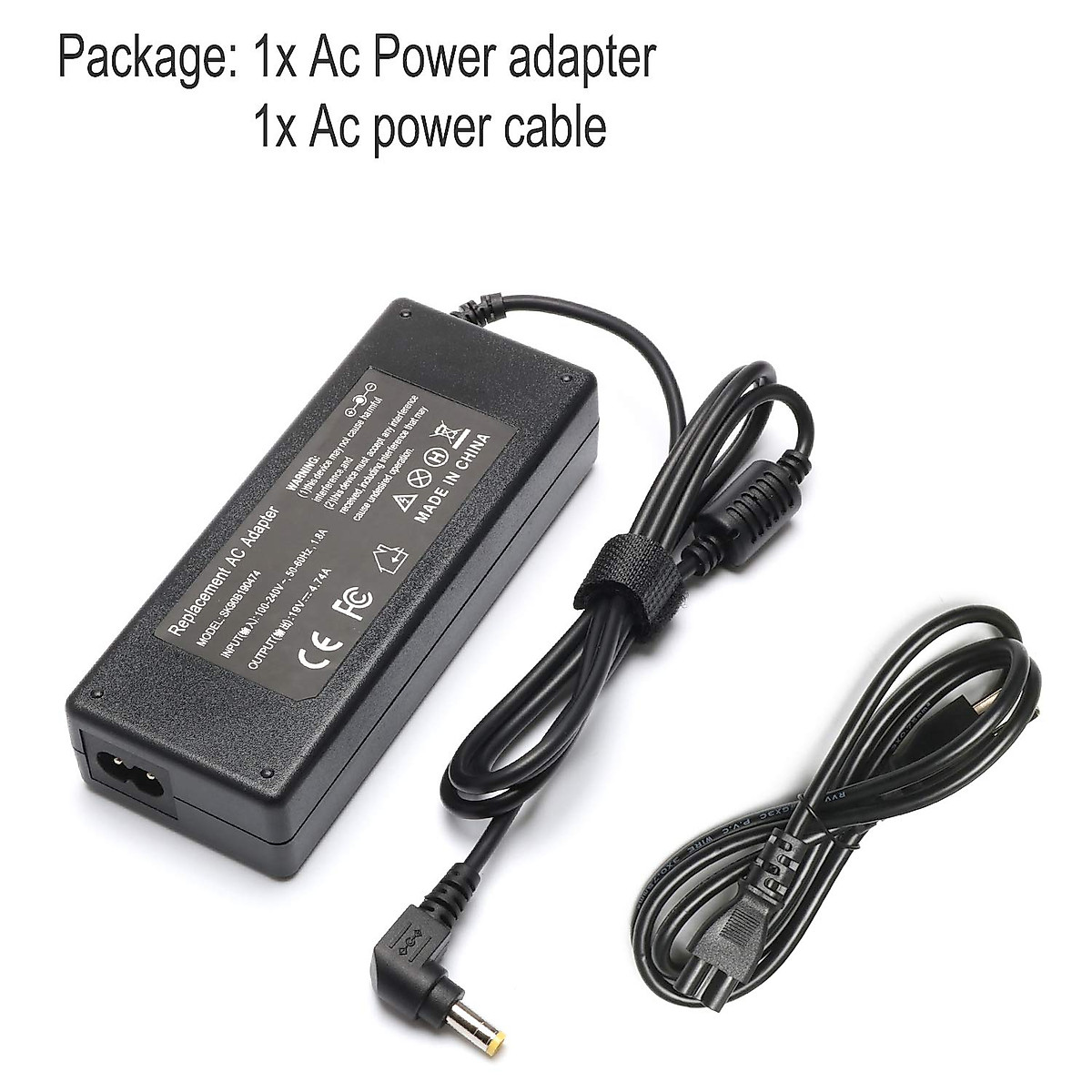 19V AC DC Adapter Charger for Westinghouse HD TV LD-3240 LD-3255VX LD-3235 LD-3237 LD-3255VX LD-3257DF 24" 32" 42" 46" idescreen LED HDTV LCD Power Supply Cord