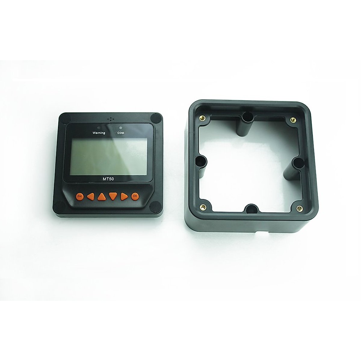 EPEVER MT50 Remote Meter for MPPT Solar Charge Controller 10/20/30/40A,50/60/80/100A LCD Display Monitoring Setting Datas of Solar Panel Battery Regulator System (MT50)