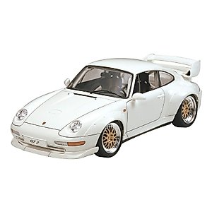 Tamiya 24247 Model Car Porsche GT2 at 1:24 Scale,White
