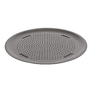 GoodCook AirPerfect 14'' Nonstick Carbon Steel Large Pizza Pan, Gray (4483)
