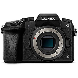 Panasonic Lumix G7 4K Digital Mirrorless Camera Bundle with Lumix G Vario 14-42mm and 45-150mm Lenses, 16MP, 3-Inch Touch LCD, DMC-G7WK (USA Black)