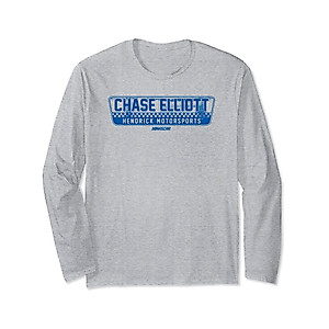 NASCAR - Chase Elliott - Distressed Stamp Long Sleeve T-Shirt