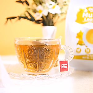 Olvvla - Mullein Tea Bags For Lungs - 3g X 30 Count - 100% Natural Mullein Leaf Tea - Lung Cleanse Herbal Tea - Non-GMO - Caffeine-free - Help Soothe & Relax