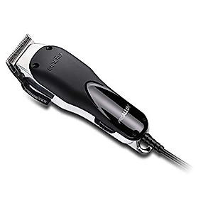 Andis 69100 ProAlloy Adjustable Blade Clipper, Whisper Quiet Performance, Extreme Temperature Reduction, Black/Chrome