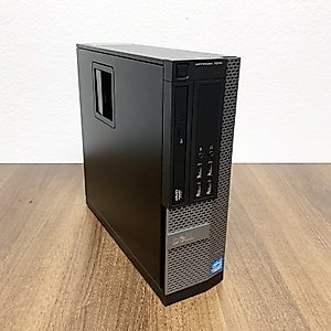 Dell OptiPlex 7010 Small Form Factor Mini Desktop PC, Intel Quad Core i5-3470 3.2GHz Processor, 8GB RAM, 500GB HDD, Windows 10 Home, Dual-Band High-Speed WiFi, Keyboard, Mouse (Renewed)