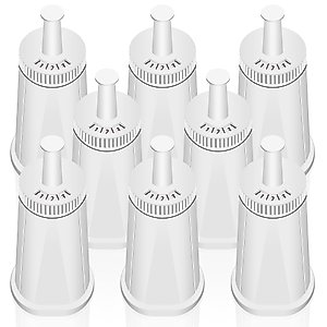 8 Pack Replacement Water Filter for Breville Espresso Machine Barista Touch Bes880, Barista Pro BES878, Oracle Touch BES990, Oracle BES980, Dual Boiler BES920 Bambino ClaroSwiss Sage