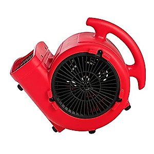 MOUNTO 1/5hp 3 Speed 800cfm Mini Commercial Air Mover Floor Dryer Fan