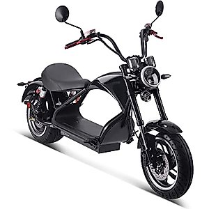 MotoTec Lowboy 60v 20ah 2500w Lithium Scooter Black
