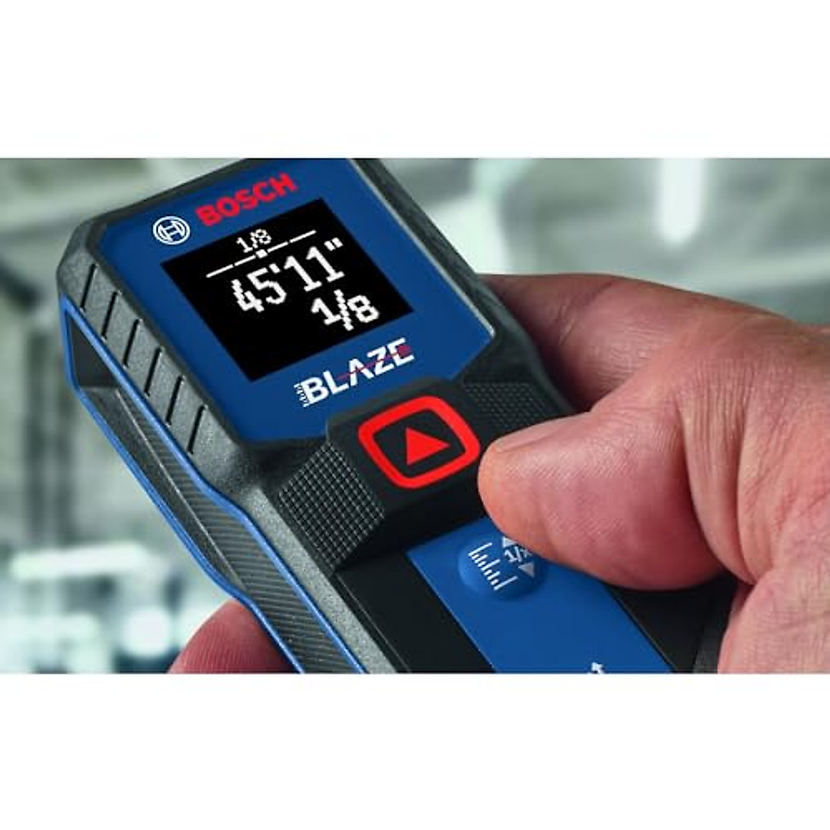 BOSCH GLM100-23 100 Ft Blaze Laser Distance Measure, Includes 2 AA Batteries