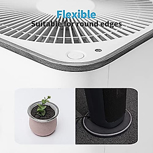 Art3d 20ft Outside Vinyl Corner Trim Peel and Stick for Tile and Wall Edges, Furniture Decoration, Gray Oak