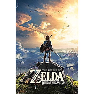 Pyramid America The Legend of Zelda Breath of The Wild Hyrule Video Game Gaming Cool Wall Decor Art Print Poster 24x36