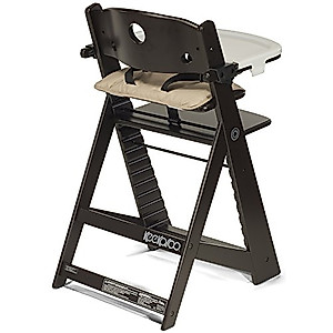 Keekaroo Height Right High Chair with Tray, Espresso