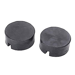 FSFY 75mm Slotted Frame Rail Rubber Hydraulic Floor Jack pad Standard Jack Pad Black Auto Part
