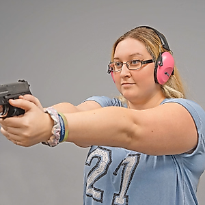 BOOMSTICK Pink Ear Muff Hearing Protection